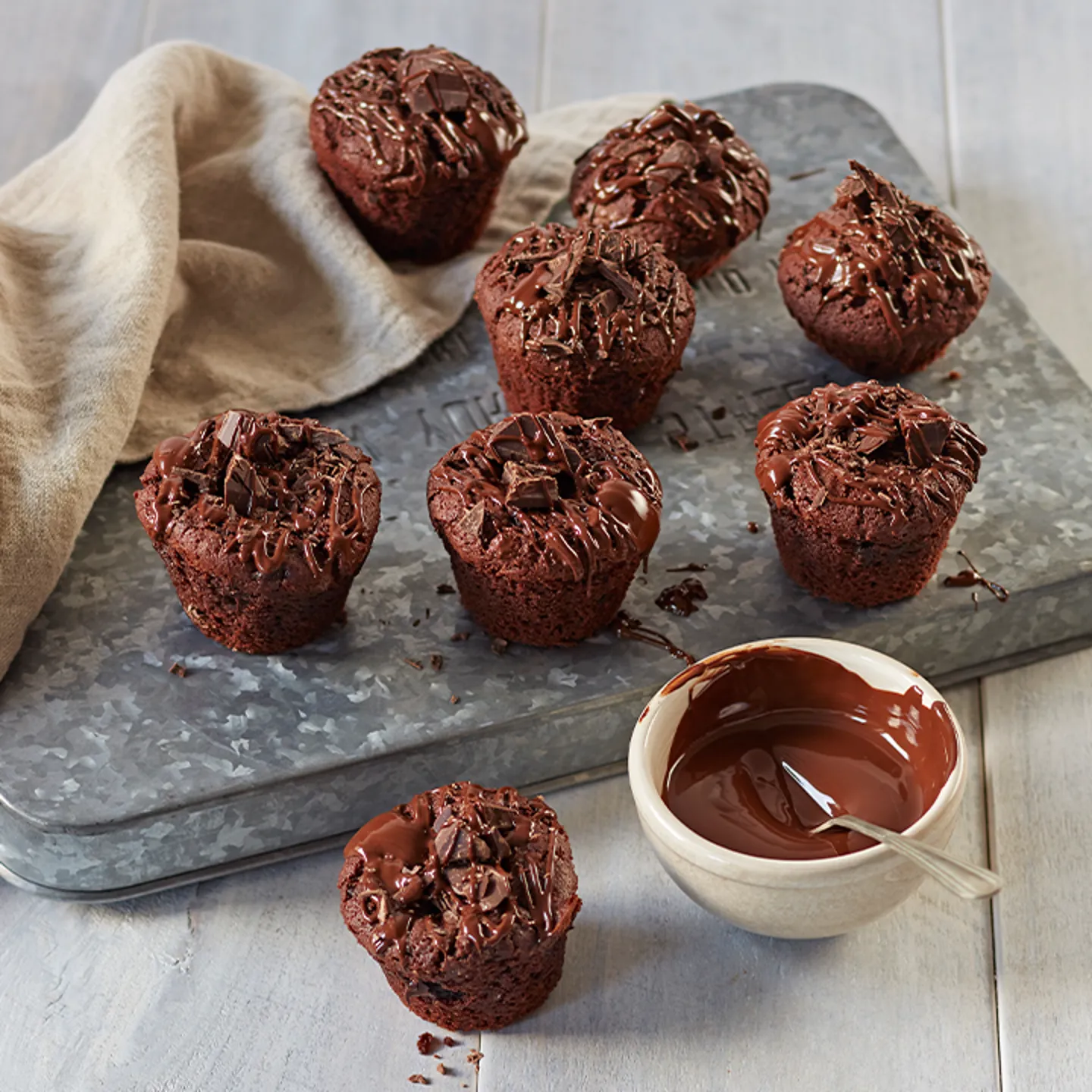 Amerikkalaiset suklaamuffinssit - Fazer.fi