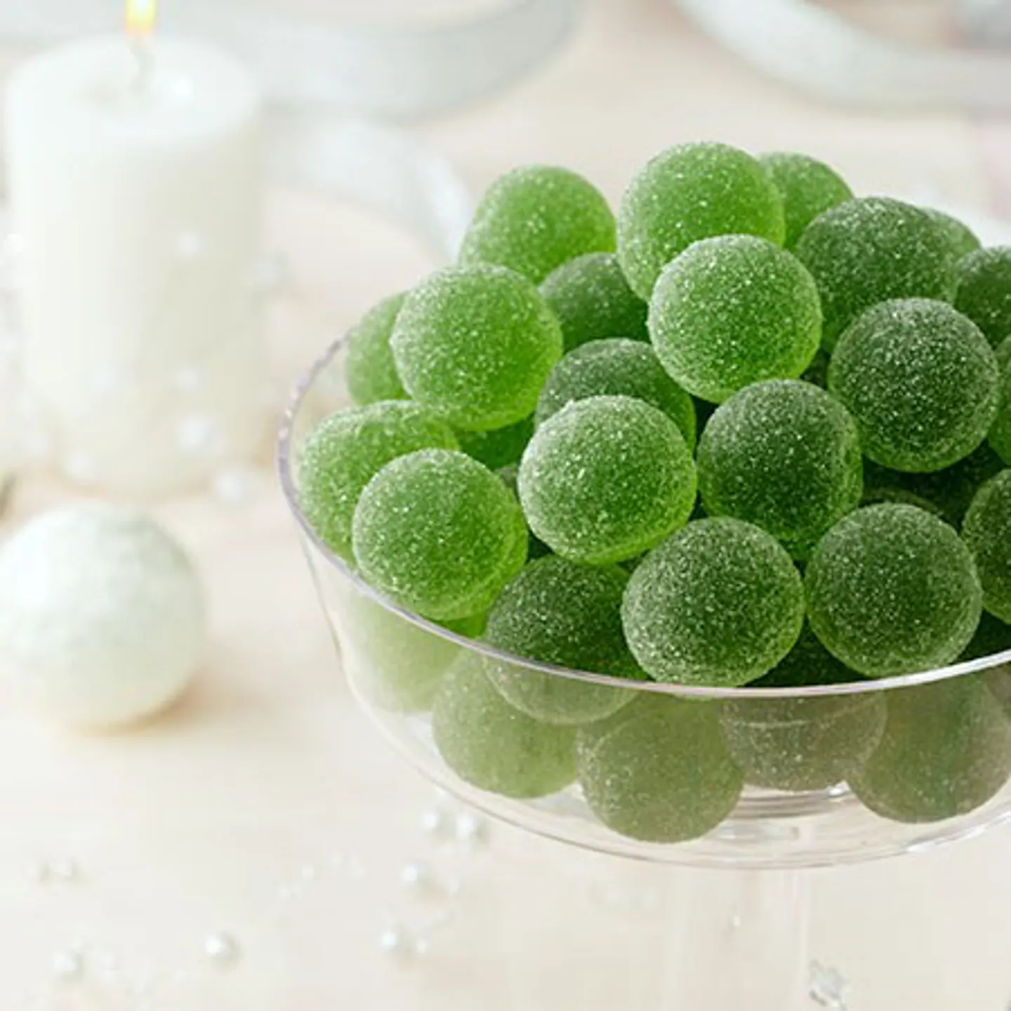 Vihreät kuulat ovat marmeladien aatelia - Fazer.fi