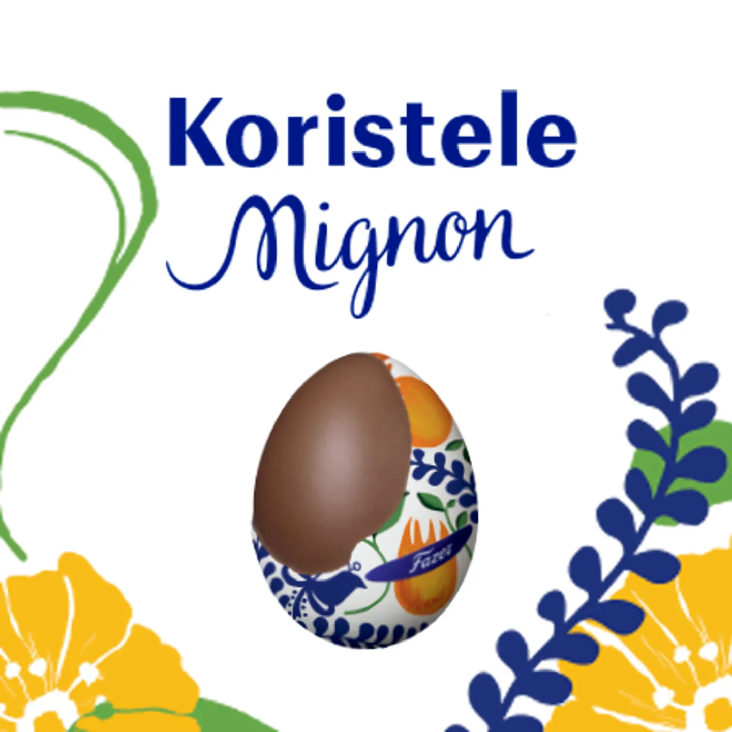 Fazerin pääsiäinen - koristele Fazer Mignon ja voita! - Fazer.fi