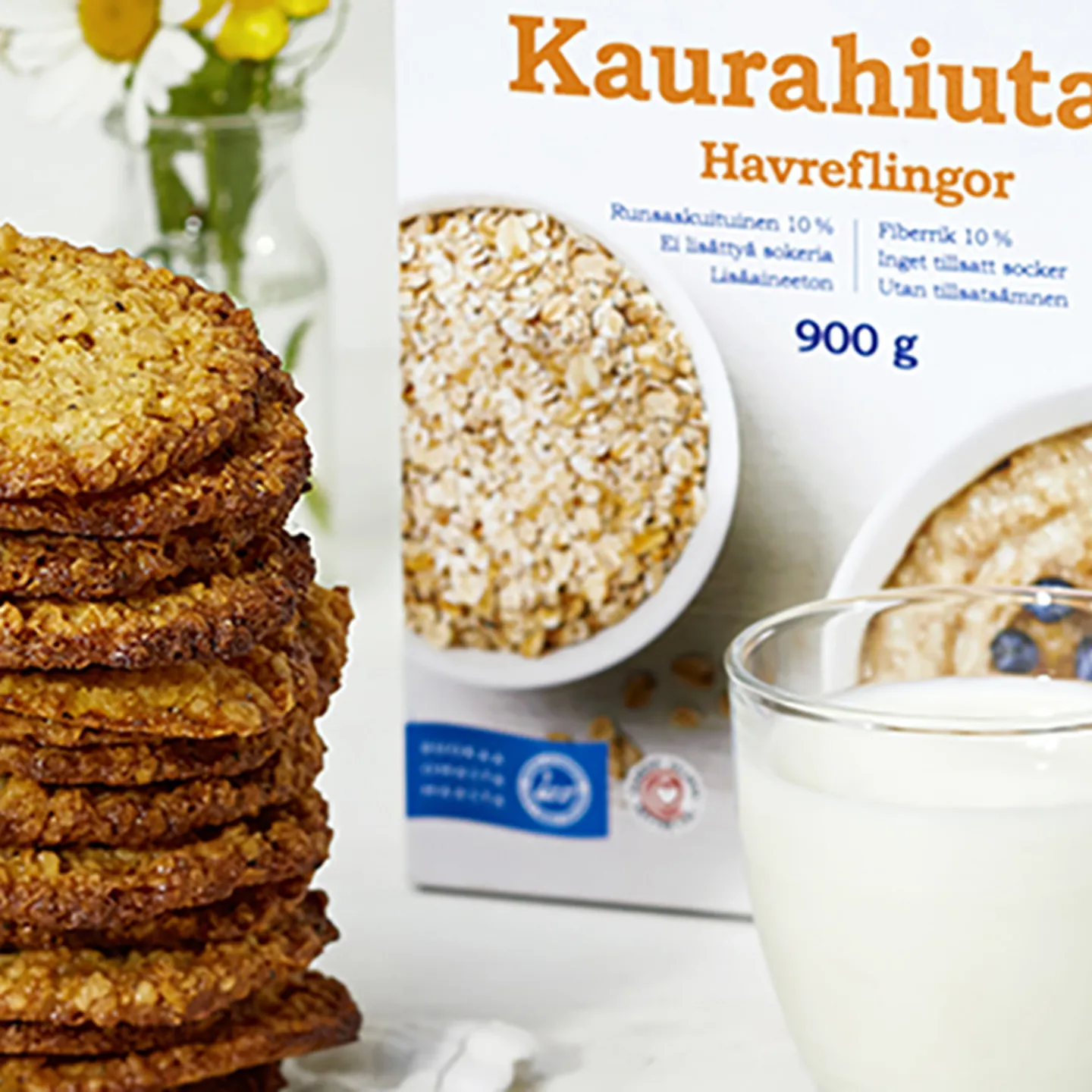 Kaura-kardemummakeksit - Fazer.fi