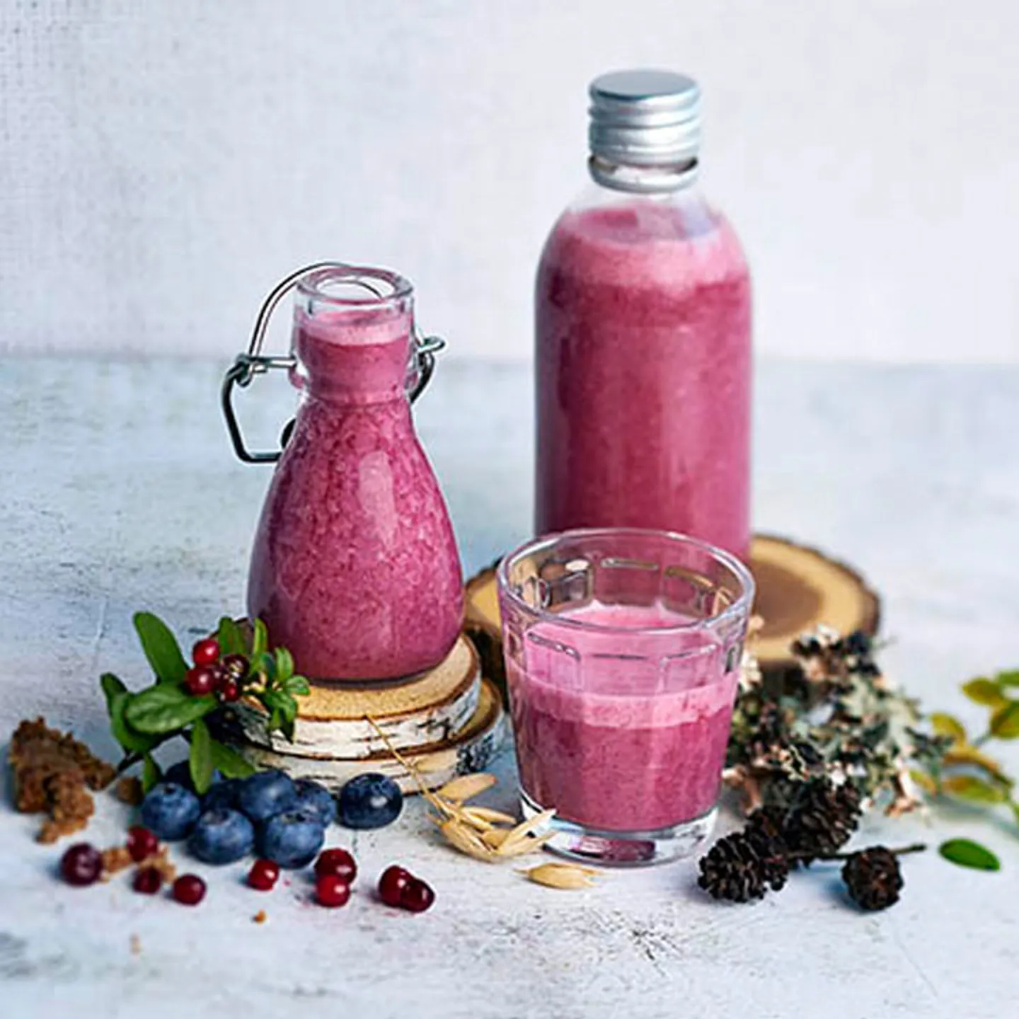 Fazer puolukka-Real smoothie - Fazer.fi