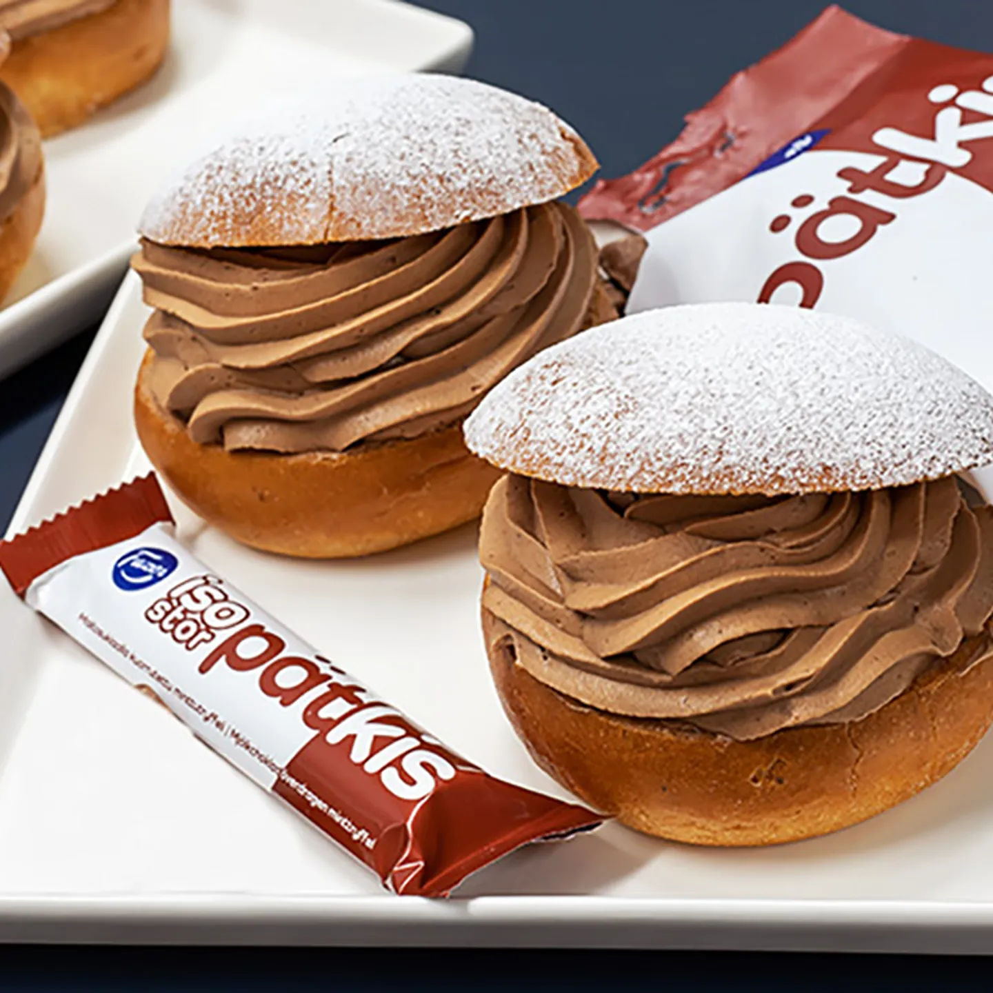 Pätkis-laskiaispullat - Fazer.fi