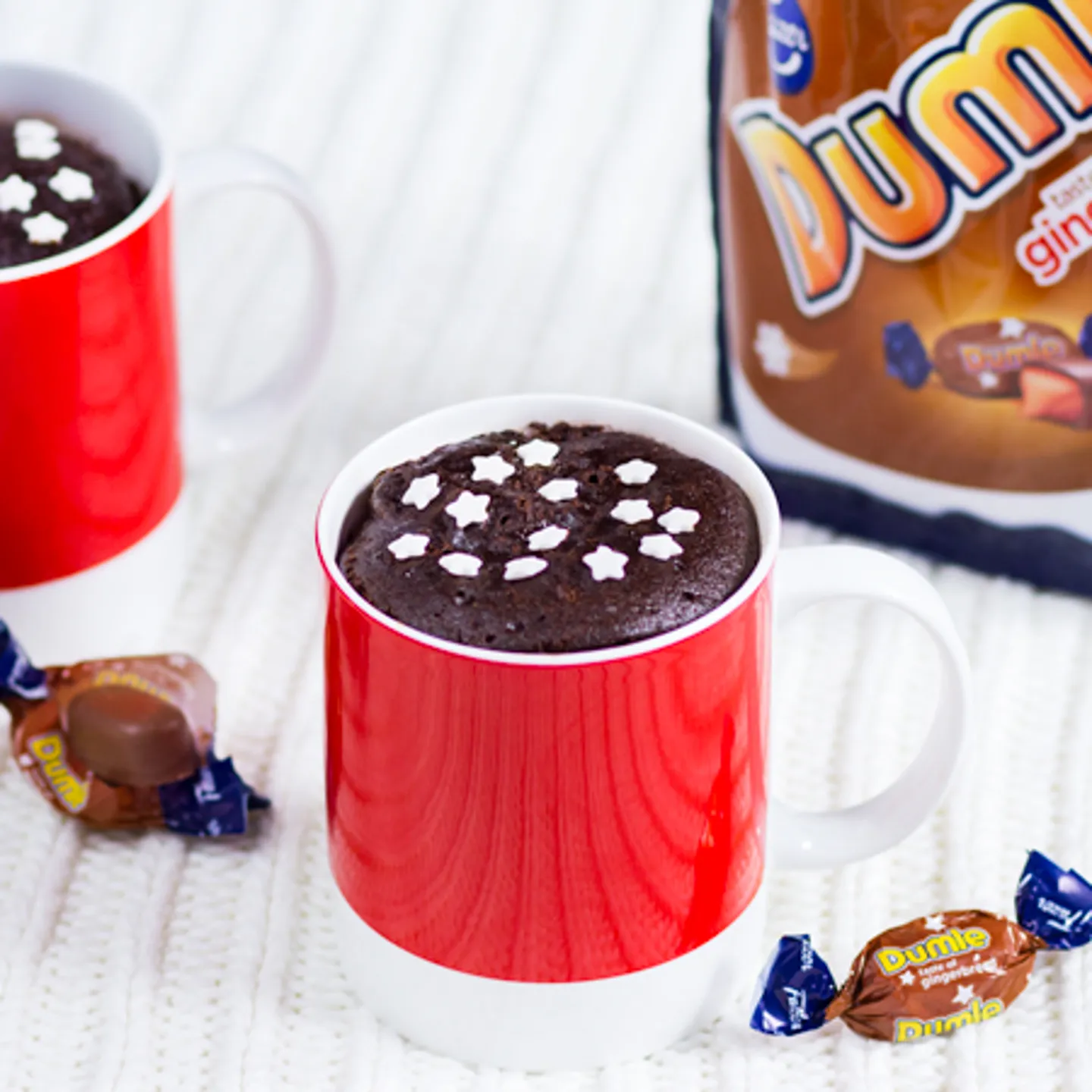 Viiden minuutin Dumle Gingerbread -mukikakku - Fazer.fi