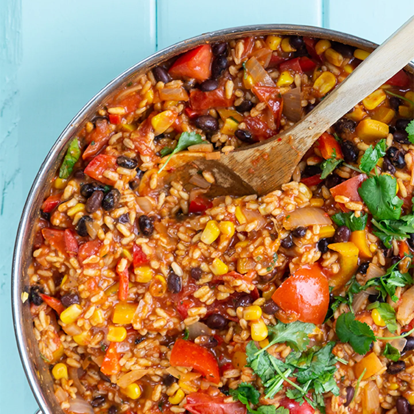 Mexican oat-bean stew - Fazer Willja
