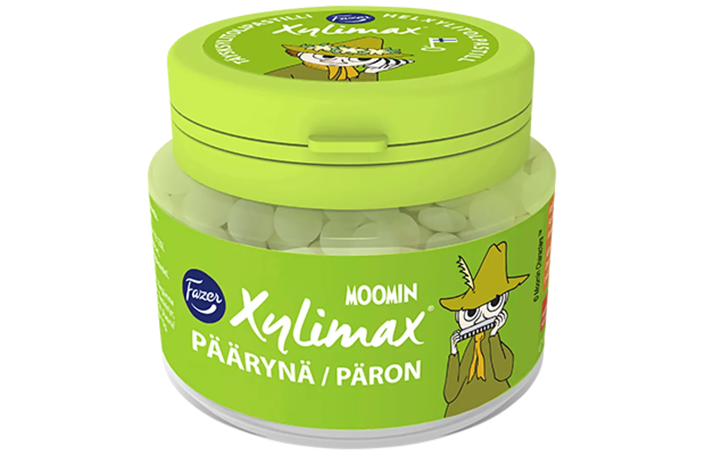 Xylimax Moomin Päärynäpastilli 90 g - Fazer.fi