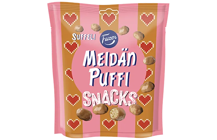 Suffeli Puffi Snacks 160g - Fazer.fi