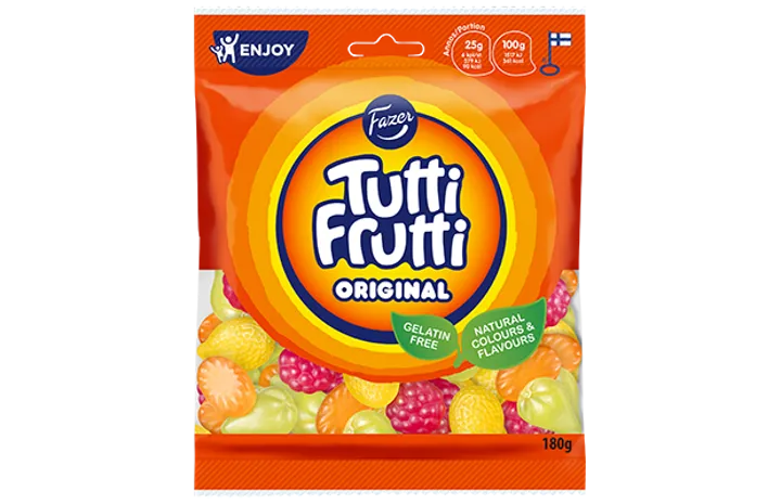 Tutti Frutti Original 180 g natural colours