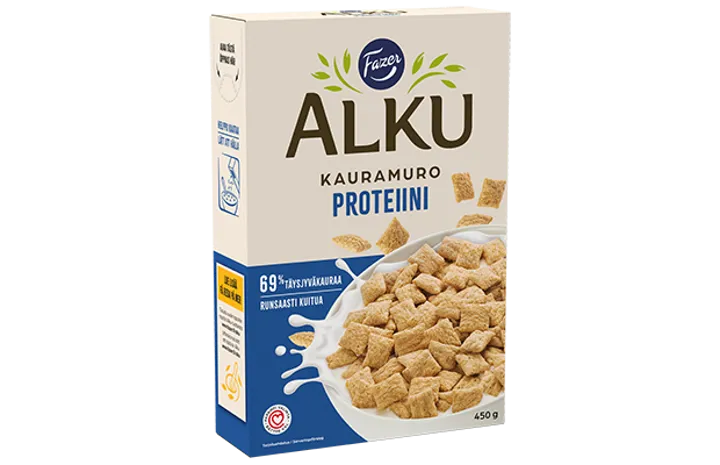 Fazer Alku Proteiini kauramuro 450 g - Fazer.fi