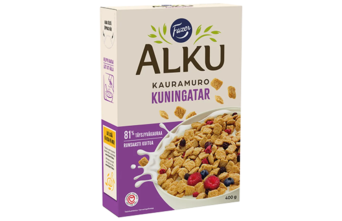 Fazer Alku Kuningatar kauramuro 400 g - Fazer.fi