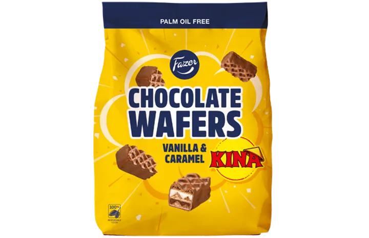 Fazer Chocolate Wafers Kina 175g