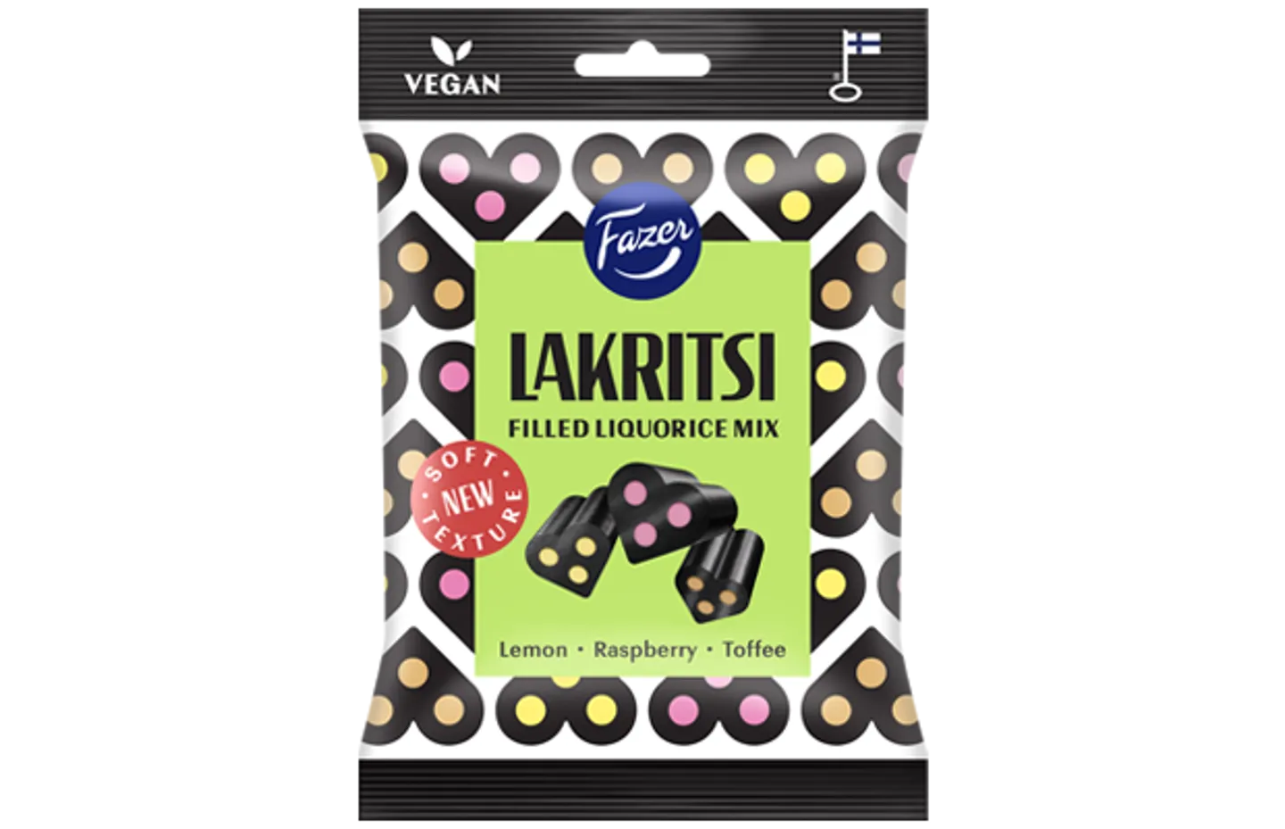 Fazer Lakritsi täytemix lakritsisekoitus 140g - Fazer.fi