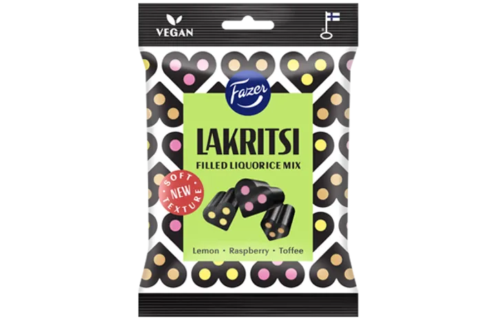 Fazer Lakritsi täytemix lakritsisekoitus 140g - Fazer.fi