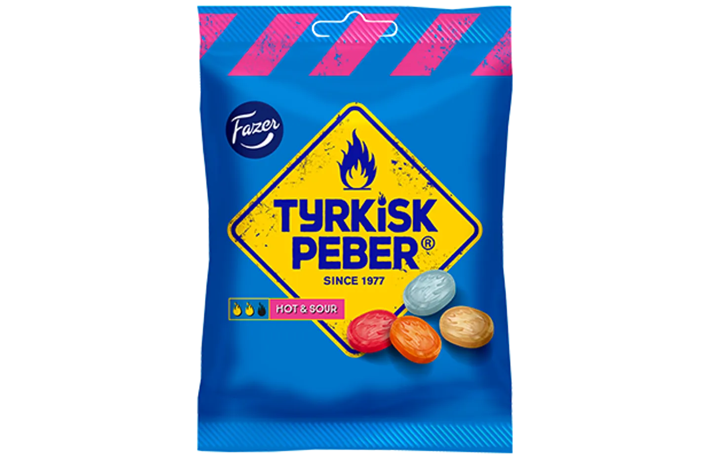 Tyrkisk Peber Hot & Sour 150 g - Fazer.fi