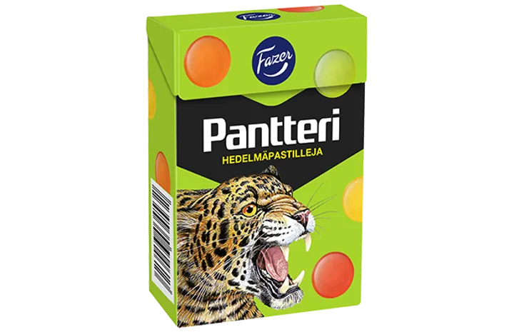 Pantteri hedelmäpastillit 70g - Fazer.fi
