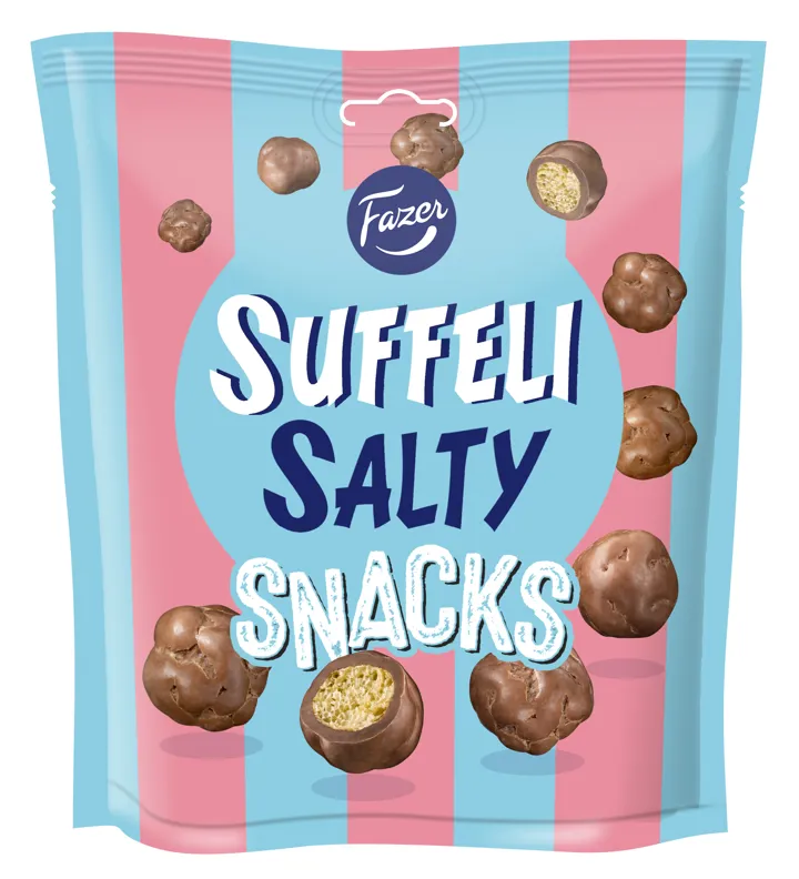 Suffeli Salty Snacks 140g - Fazer.fi